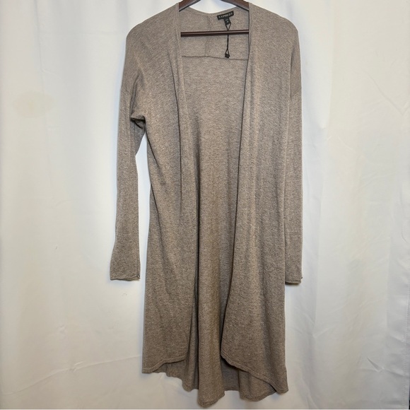 Express | Sweaters | Express Womens Tan Open Front Knit Cardigan ...
